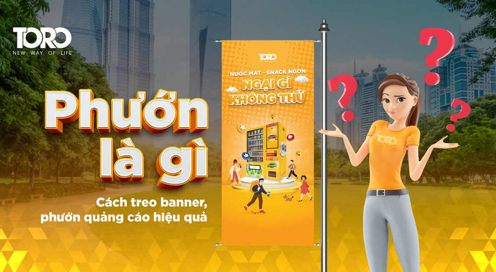 Phướn là gì? Cách treo banner, phướn quảng cáo hiệu quả