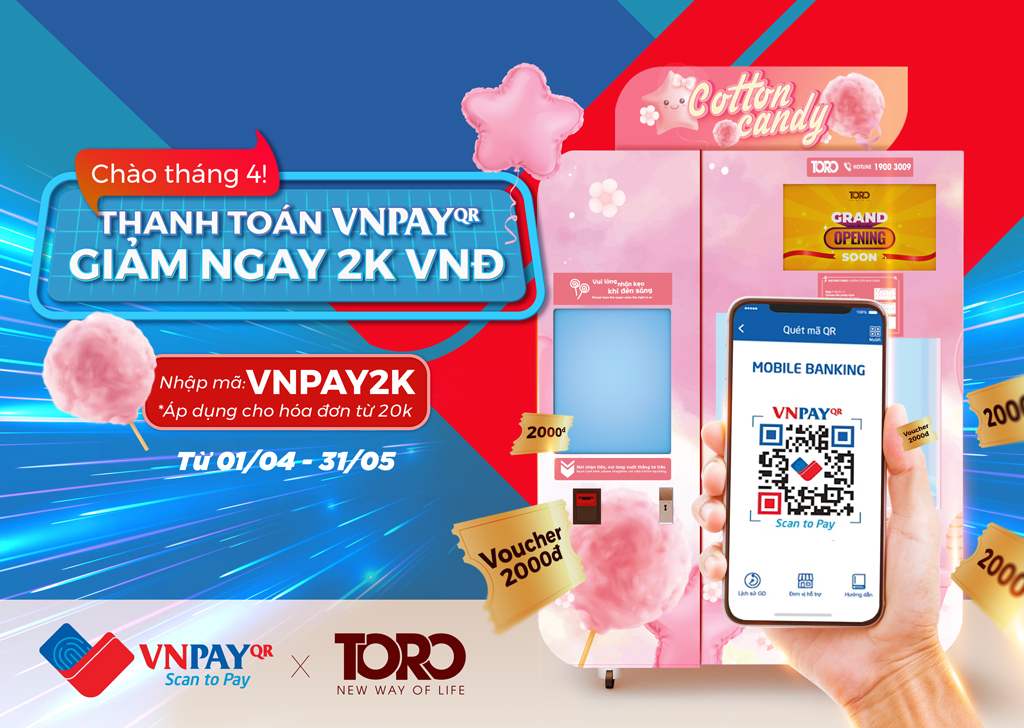 SƯ KIỆN: Thanh toán VNPAY - Giảm ngay 2K VNĐ